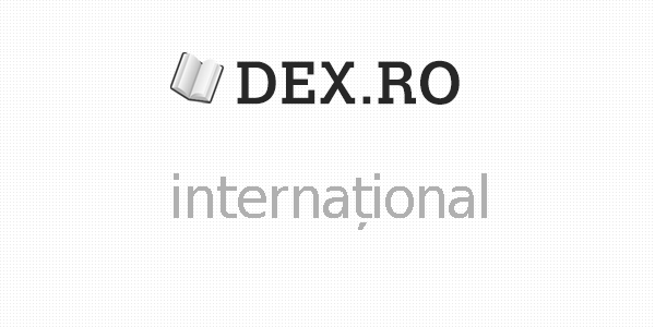Dex internațional, international, definiţie internațional, dex.ro