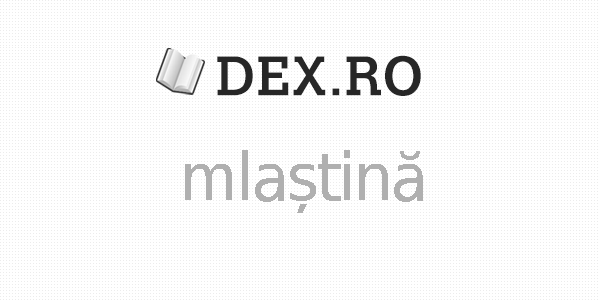 Dex mlaștină, mlastina, definiţie mlaștină, dex.ro